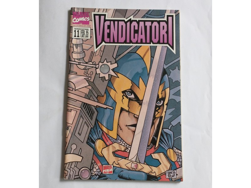 strip Marvel N. 11 VENDICATORI