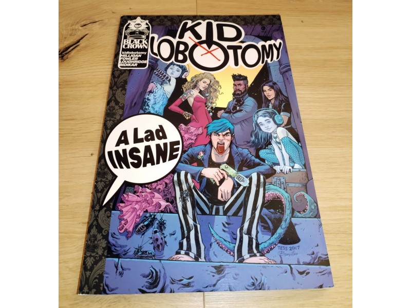 Kid Lobotomy - A Lad Insane TPB (Peter Milligan - IDW)