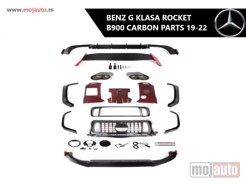 Mercedes G klasa rocket b900 carbon dodaci 19-22