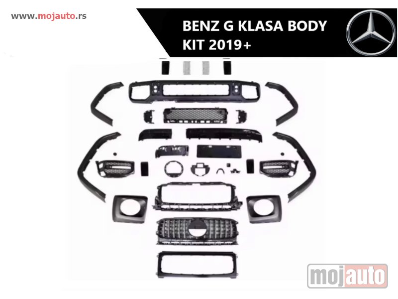 Mercedes G klasa body kit 2019+