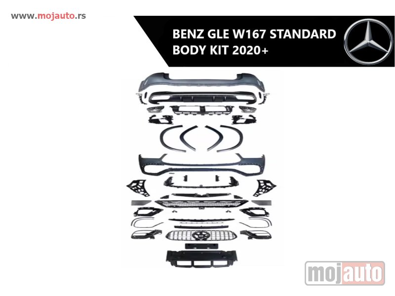 Mercedes GLE W167 body kit 2020+