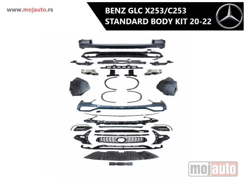 Mercedes GLC x253/c253 body kit 20-22