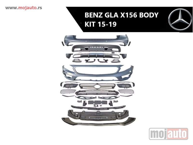 Mercedes GLA X156 body kit 15-19