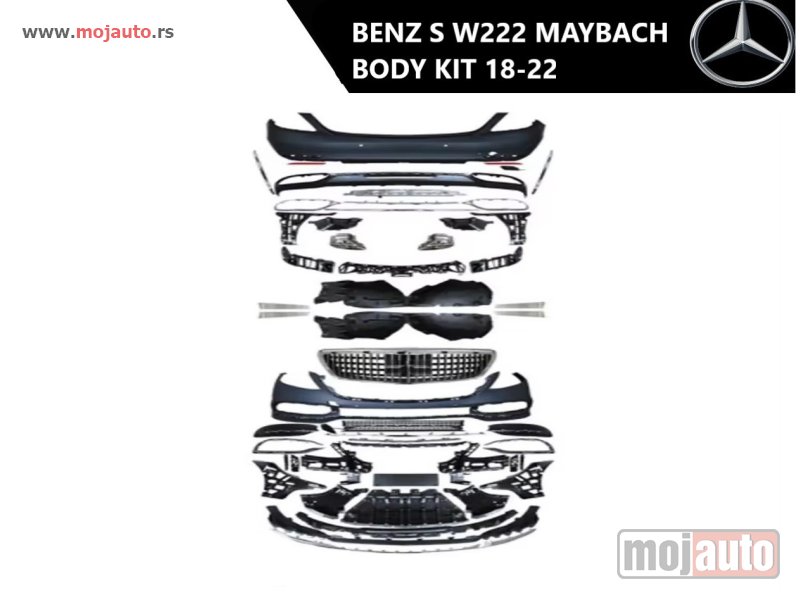 Mercedes S W222 maybach body kit 18-22