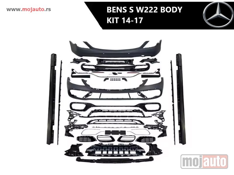 Mercedes S W222 body kit 14-17