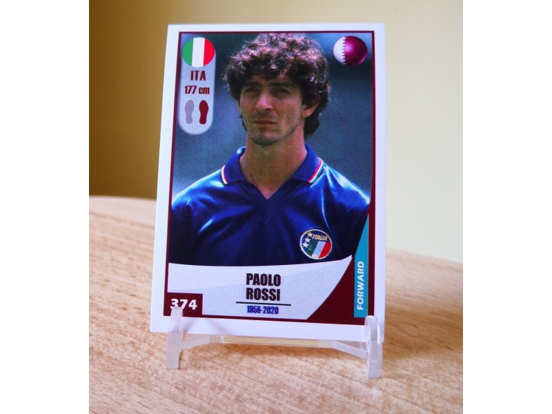 Paolo ROSSI slicica - QATAR 2022 Rafo!