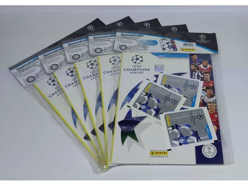 Champions League (2012/13) panini - 5 x starter pack