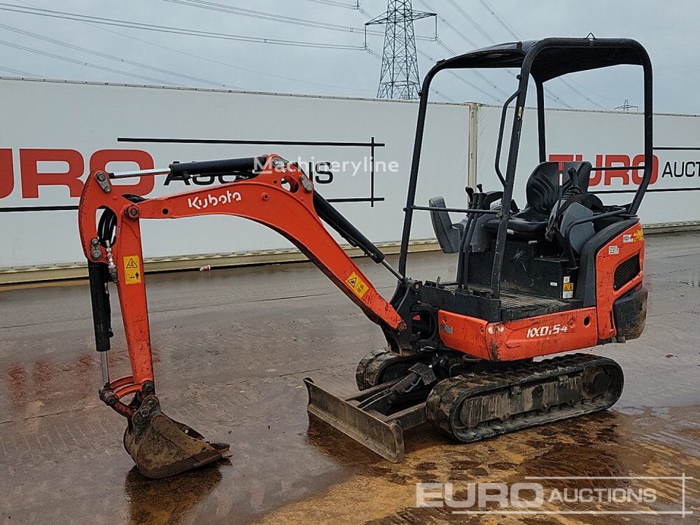 Prodaje se Kubota KX015-4HG mini bager na aukciji