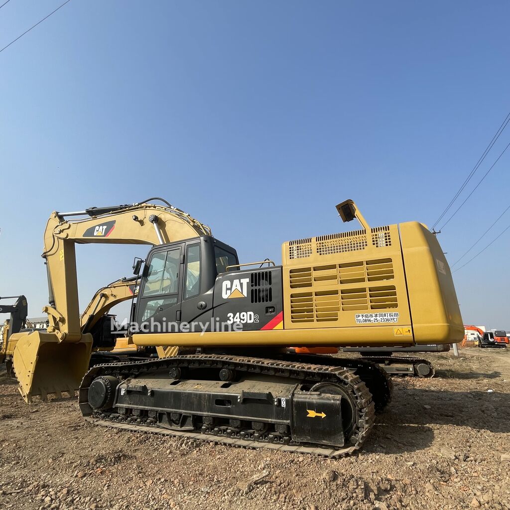 Caterpillar 349 bager guseničar