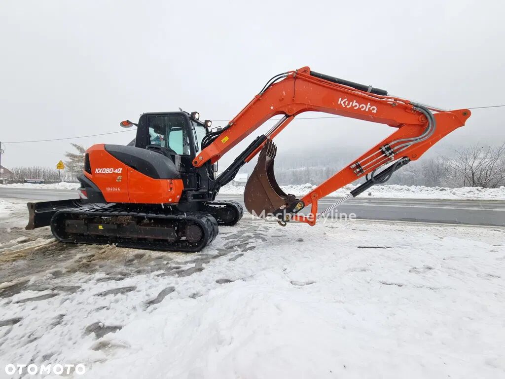 Kubota KX080-4 midi bager