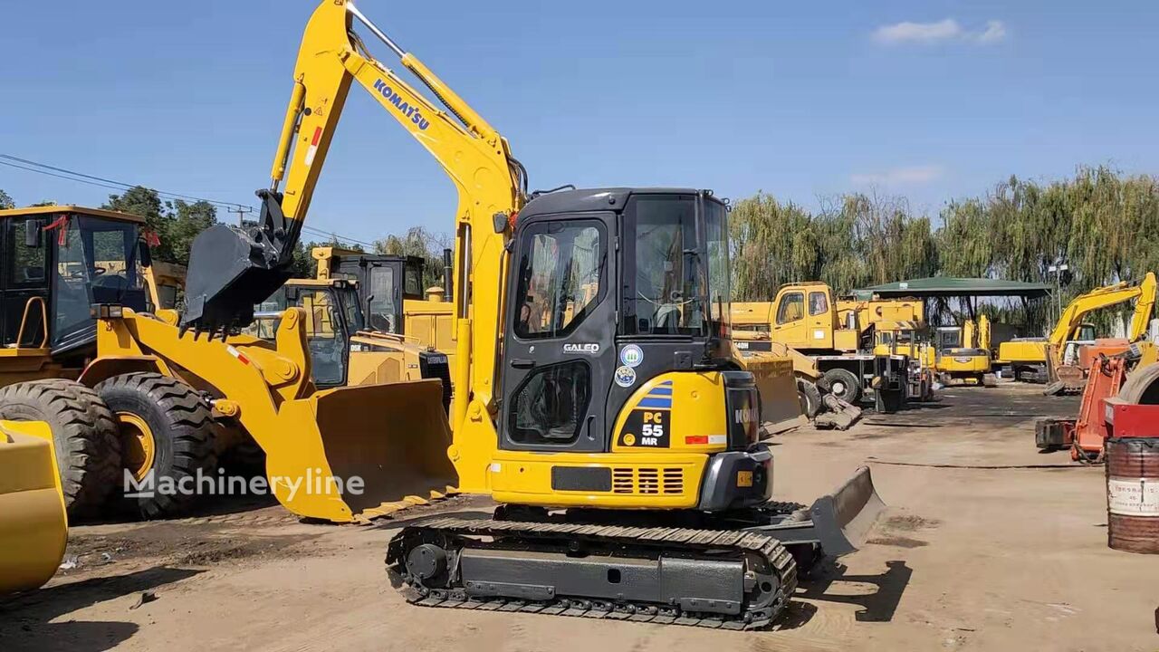 Komatsu PC55 bager guseničar