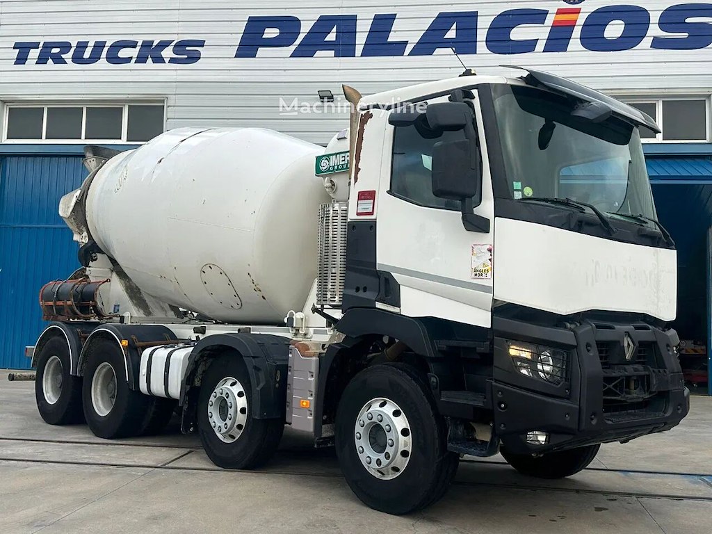 Renault C430 8x4 Hormigonera kamion s mešalicom za beton
