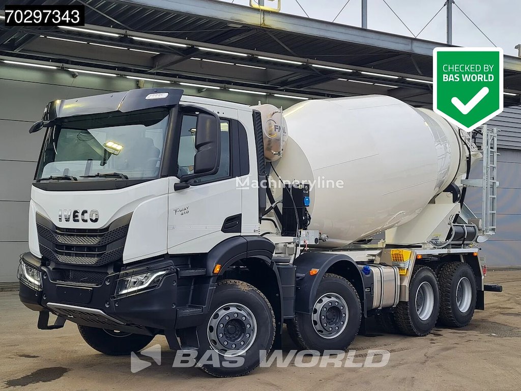 Novi IVECO T-WAY 410 8X4 NEW! 10M3 FML Mixer Full Steel Suspension Automati kamion s mešalicom za beton