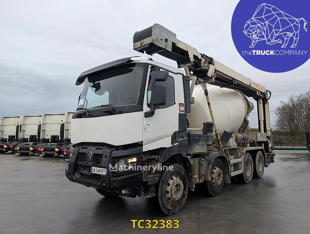 Renault C 430 kamion s mešalicom za beton