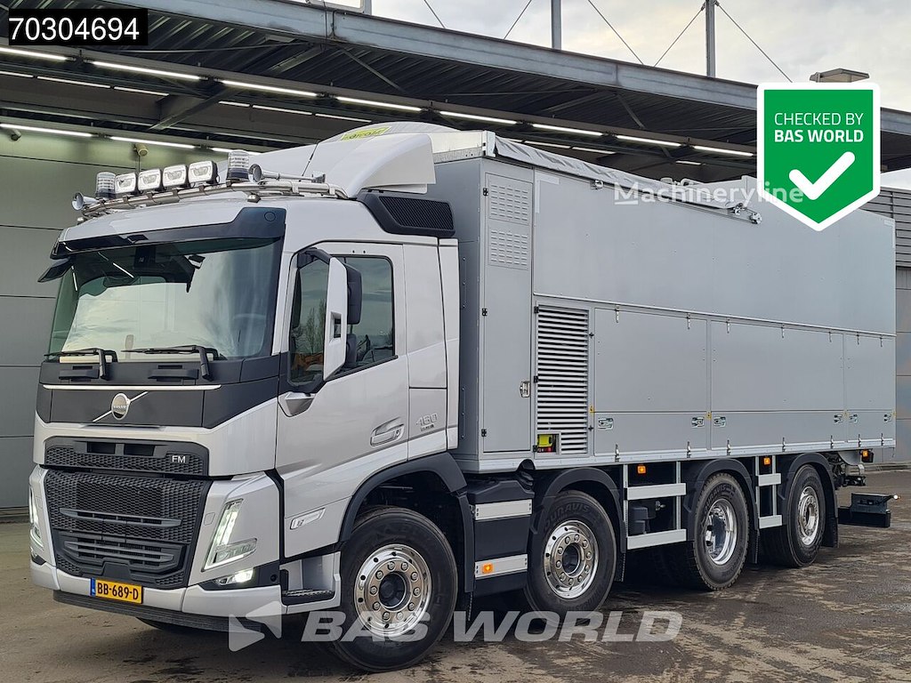 Nova Volvo FM 460 8X2 NEW OVERMAT MSA 13.6.3 TWIN PTO Dry + Liquid Screed S pumpa za beton