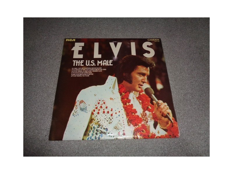ELVIS PRESLEY - THE U.S. MALE ( ENGLAND )