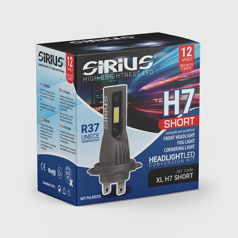 Led sijalice H7 Sirius Short