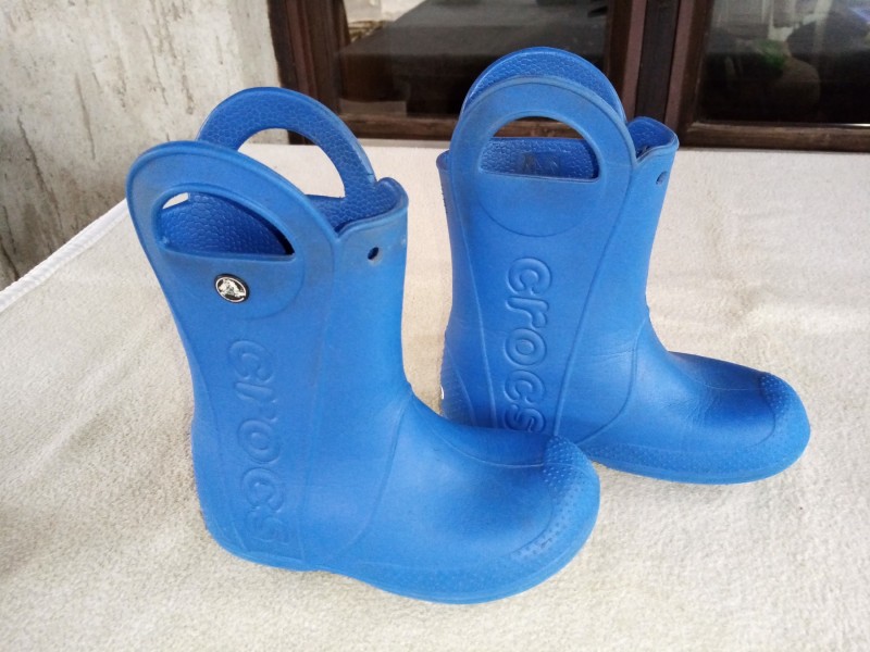 ORIGINAL DECIJE CROCS GUMENE CIZMICE UG 19 CM