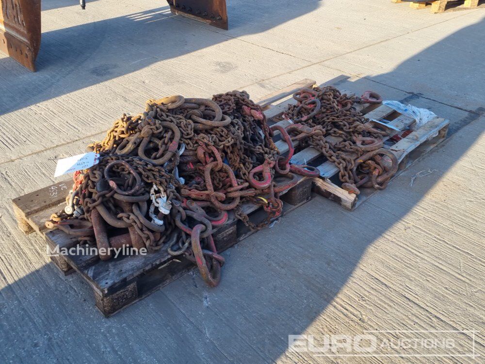 Prodaje se Pallet of Lifting Chains (2 of) kašiku za prednje utovarivač na aukciji