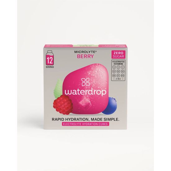 Waterdrop Microlyte Berry kockice za hidrataciju 12 komada