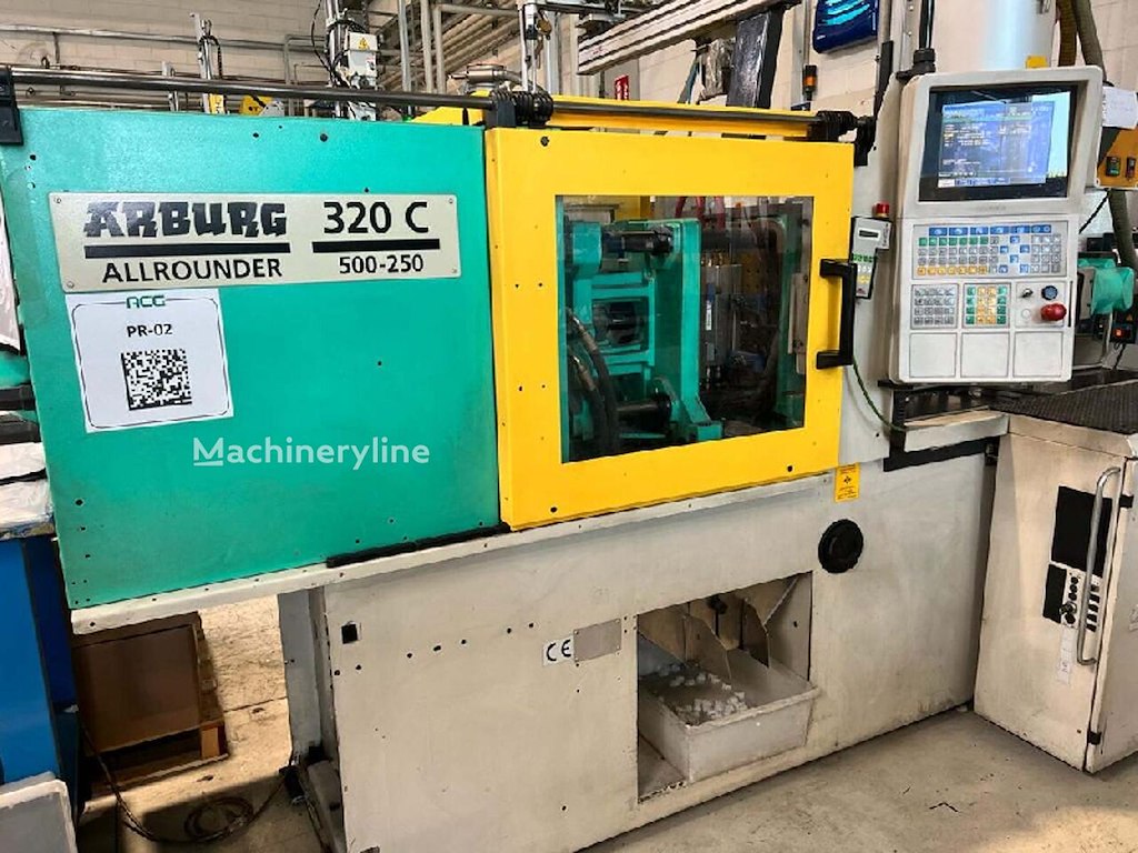 Arburg 320 C ALLROUNDER 500 - 250 mašina za brizganje plastike