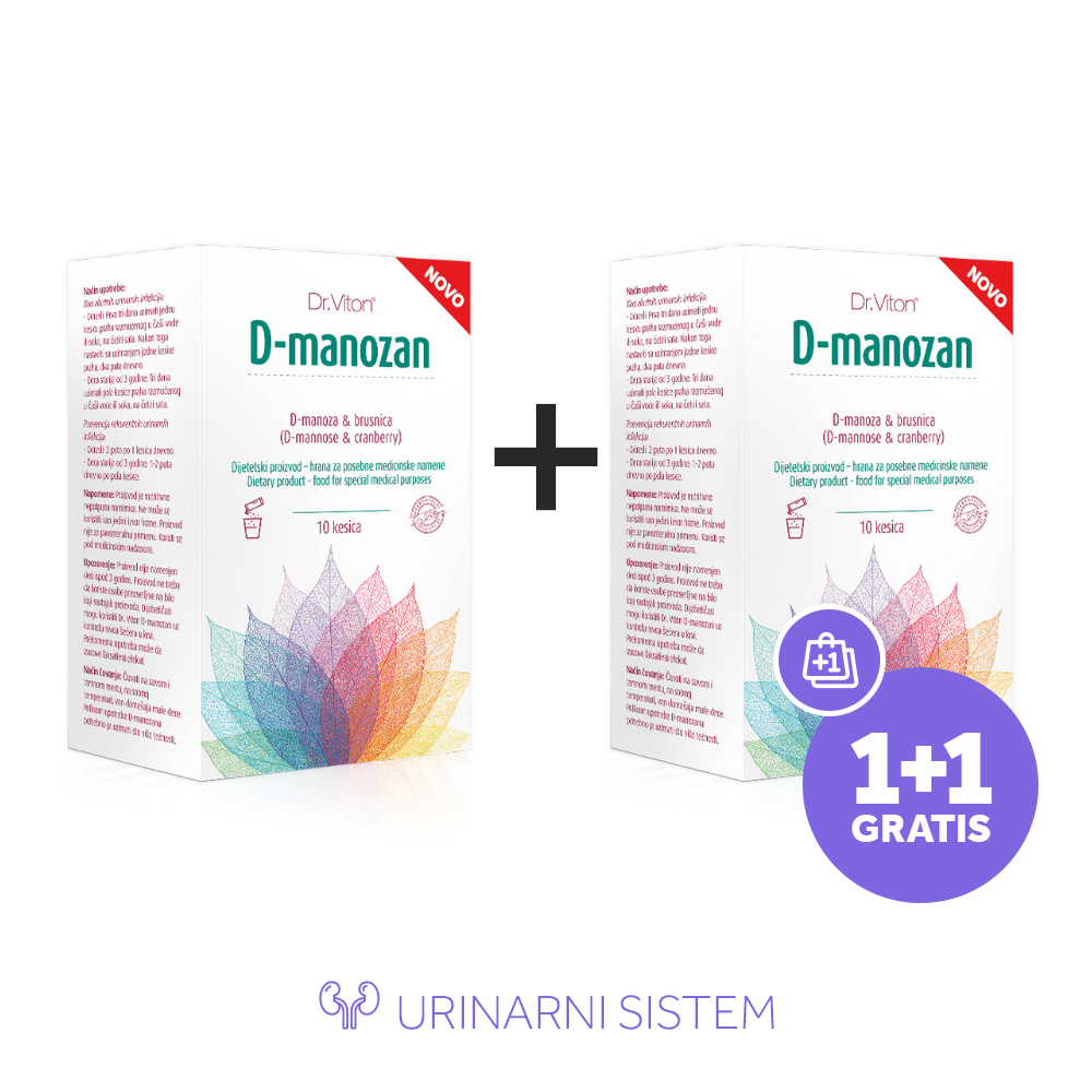 Dr.Viton D-manozan 10 kesica, 1+1 Gratis
