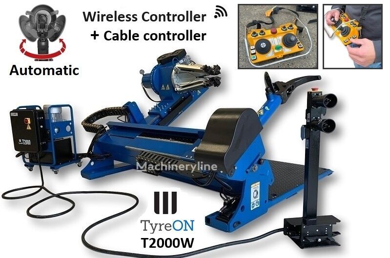 Novi TyreON T2000W truck tyrechanger 60 Inch 2 mounting speeds - fully autom demonterka