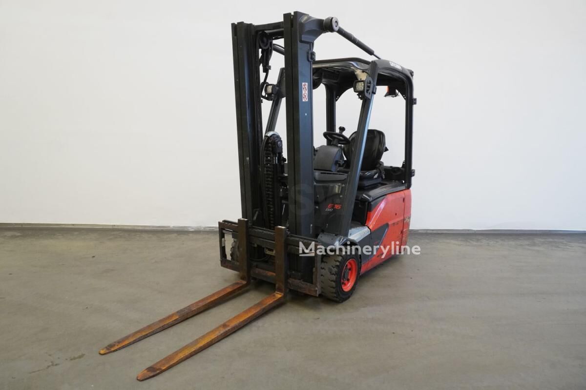 Linde E 16 EVO 386-02 električni viljuškar