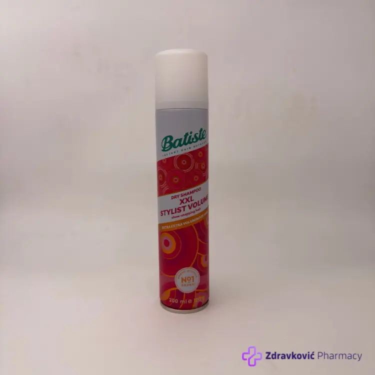 BATISTE SPREJ XXL VOLUMEN ŠAMPON ZA SUVO PRANJE KOSE 200ml