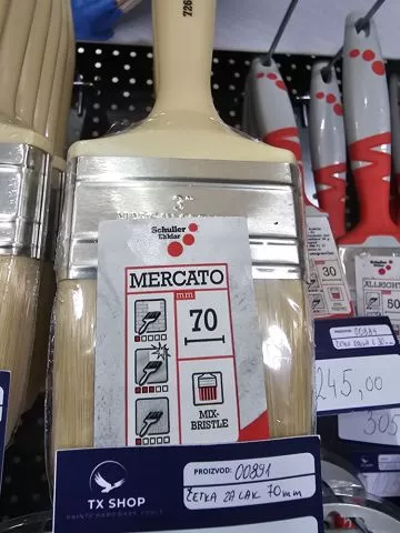ČETKA ZA LAK 70 MM SCHULLER