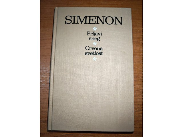 Prljavi sneg - Crvena svetlost - Žorž Simenon