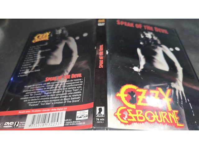 Ozzy Osbourne - Speak of the Devil DVD