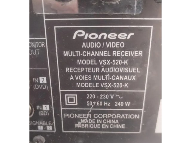 Trafo PIONEER VSX-520-K
