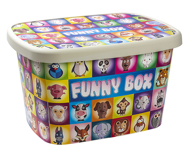 Box deco sa točkićima-Funny box A 50L