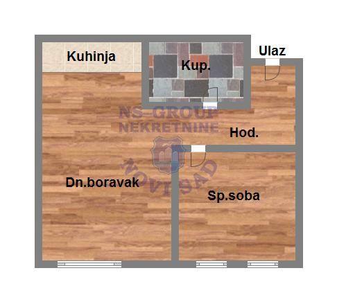 Dvosoban stan na prodaju, 38m2, 104.440€