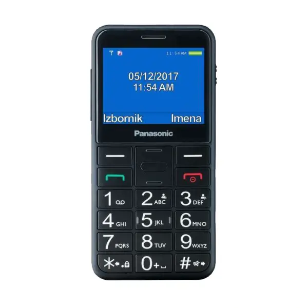 PANASONIC Mobilni telefon KX-TU155EXBN