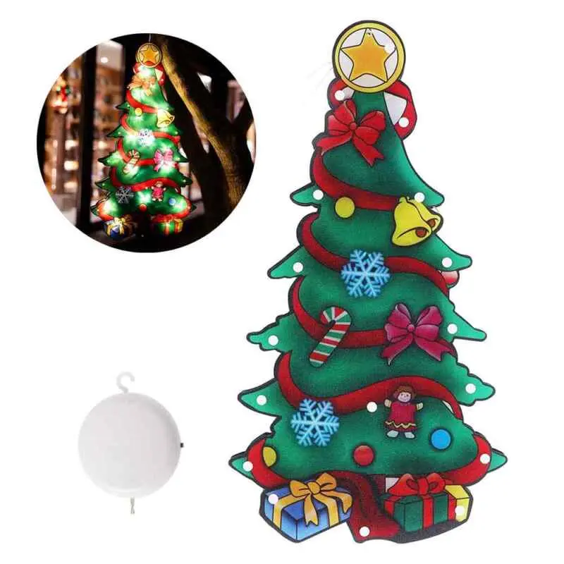 Novogodisnji ukras LED 45cm*24cm jelka EL