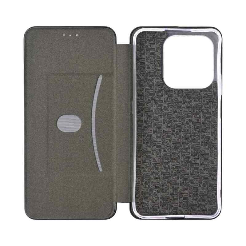 Maska Teracell na preklop za Honor X7d 4G/400 Smart 5G crna