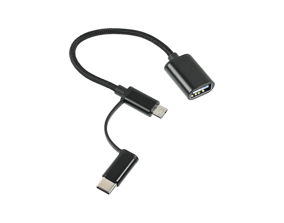 Kabl OTG type C micro USB na USB Z 3.0 JWD