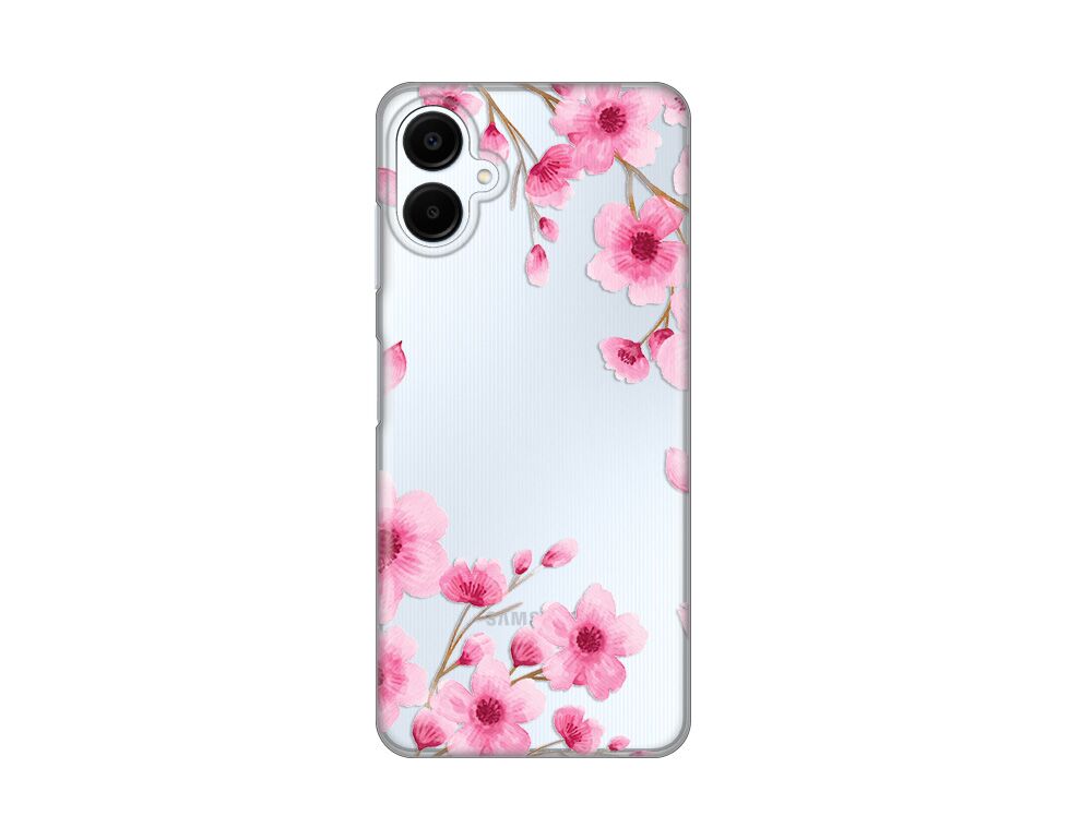 Silikonska futrola PRINT Skin - Samsung A065F Galaxy A06 Rose Flowers
