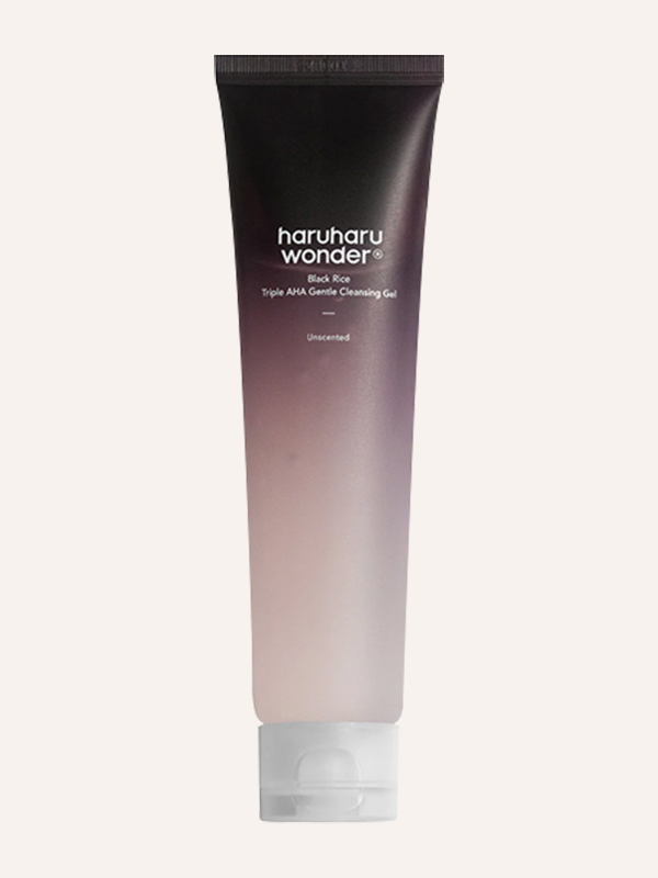 Haruharu Wonder Black Rice Triple AHA Gentle Cleansing gel za umivanje 100 ml