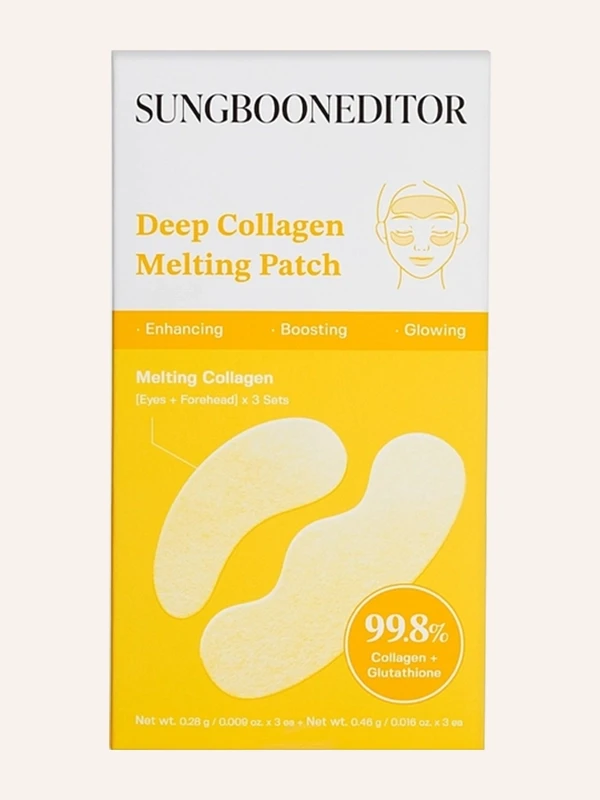Sungboon Editor Deep Collagen Melting maska za lice 3 x 0.28 g + 3 x 0.46 g