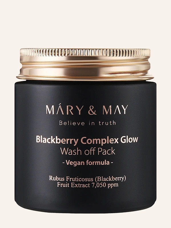 Mary&May Blackberry Complex Glow maska na bazi gline 125 g