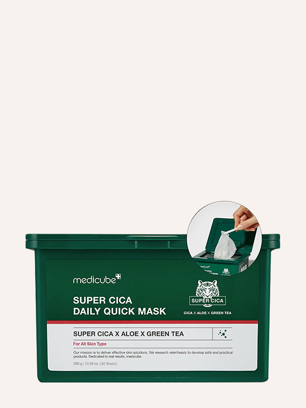 Medicube Super Cica Daily Quick maska 350 g / 30 kom.