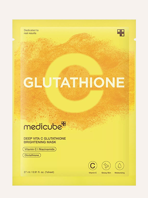 Medicube Deep Vita C Glutathione Brightening maska 27 ml