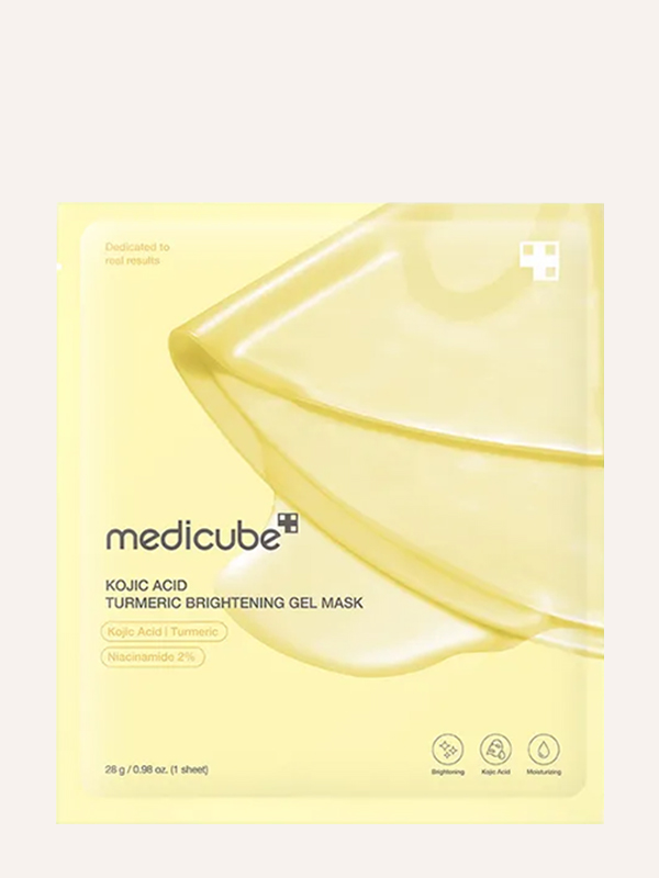 Medicube Kojic Acid Turmeric Brightening hidrogel maska 28 g