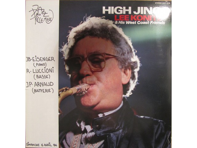 Lee Konitz and his west coast friends - High Jingo