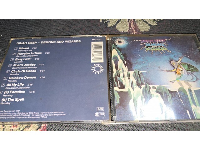 Uriah Heep - Demons and wizards , ORIGINAL
