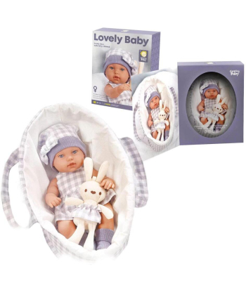 Lovely Baby lutka za bebe u nosiljci 33cm - 1042398