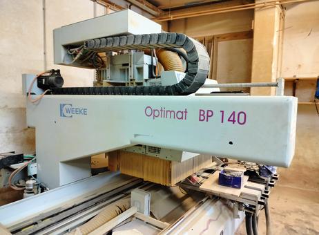 CNC obradni centar za drvo Homag Optimat BP 140 Verified seller